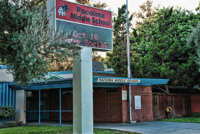 Pacoima Middle School - Los Angeles Unified School District History